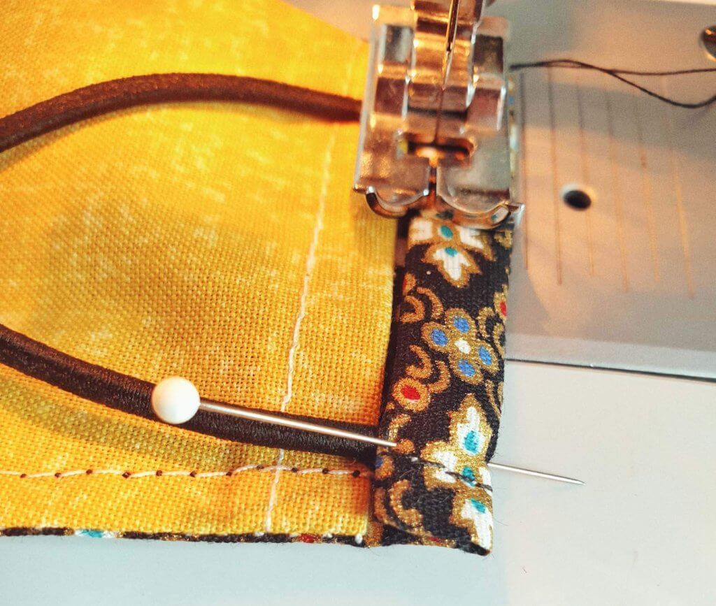 Sewing a cotton face mask- from a pattern - 2 | The Curious Journal